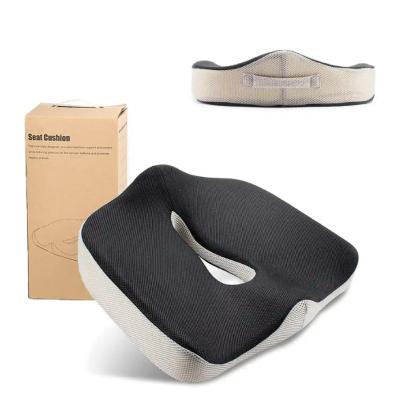 China Coccyx Pain Relief JOURM Ergonomic Memory Foam Seat Cushion and Pillow for Wheelchair for sale