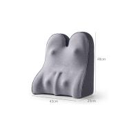 China JOURM Gel Lumbar Cushion Cool Feeling Memory Foam Pillow Lumbar Support Cushion in Customized Color for sale