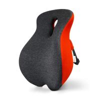 China Anti-Decubitus Therapeutic Car Driver's Seat Memory Foam Back Lumbar Support Cushion Woven Triangle for sale