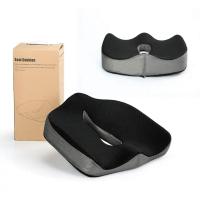 China Coccyx Pain Relief JOURM Ergonomic Memory Foam Seat Cushion and Pillow for Wheelchair for sale