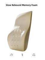 China Customized Color Orthopedic Memory Foam Back Support Pillow for Office Chair by JOURM for sale