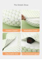 China Nondisposable H Shape Pregnancy Pillow for Comfortable Side Sleeping During Maternity for sale