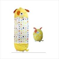 China Children's Outdoor Camping Sleeping Bag with Cartoon Animals Design and Lengthened Size for sale