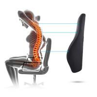 China Memory Foam Seat Back Cushion for Office Chair Comfortable Effective Back Pain Relief for sale