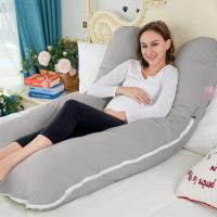 China Expectant Mothers' Comfortable Pregnancy Body Memory Foam Pillow with U Shape Design for sale