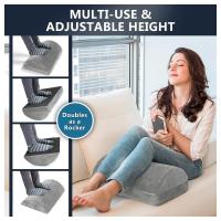 China Custom Logo Accepted Foot Rest Pillow for Soft and Firm Support in the Office for sale