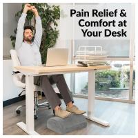 China Custom Logo Accepted Foot Rest Pillow for Soft and Firm Support in the Office for sale