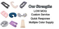 China Expectant Mothers' Comfortable Pregnancy Body Memory Foam Pillow with U Shape Design for sale