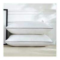 China JOURM Hilton Hotel White Microfiber 100% Cotton Unpick and Wash Sleeping Pillow for Bed for sale