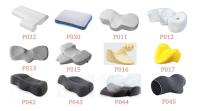 China Custom Contoured Memory Foam Bed for Sleeping Woven 100% Polyester Massage Pillow Square for sale