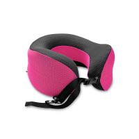 China Supportive and Comfortable U-Shape Memory Foam Travel Neck Pillow with 80 Fabric Count for sale