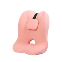 China Pressure-Relieving Woven Memory Foam Back and Seat Cushion Set with Foldable Design for sale