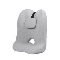 China Pressure-Relieving Woven Memory Foam Back and Seat Cushion Set with Foldable Design for sale