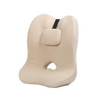 China Pressure-Relieving Woven Memory Foam Back and Seat Cushion Set with Foldable Design for sale
