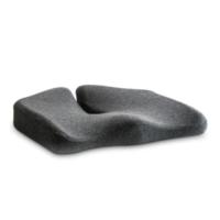 China Non Slip Woven Square Memory Foam Coccyx Cushion for Office Chair Orthopedic Design for sale