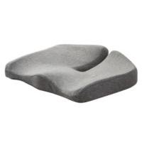 China Non Slip Woven Square Memory Foam Coccyx Cushion for Office Chair Orthopedic Design for sale