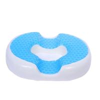 China Customized Color Therapy Donut Tailbone Cushion for Pregnancy Coccyx Sciatica Gel Seat for sale