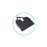 China Bravo Black Coccyx Wedge Orthopedic Memory Foam Seat Cushion for Tailbone Pain Relief for sale