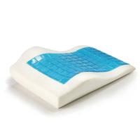China Customized Cooling Gel Memory Foam Lumbar Support Cushion for Lower Back Pain Relief for sale
