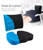 China Memory Foam Seat Cushion for Back Sciatica Pain Relief 40-60D Density Customized Color for sale