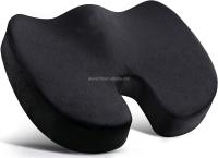 China Memory Foam Seat Cushion for Back Sciatica Pain Relief 40-60D Density Customized Color for sale