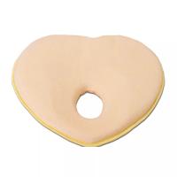China Breathable Customized Color Woven Newborn Infant Sleeping Head Pillow with Memory Foam for sale