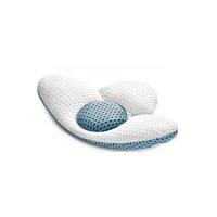 China Memory Foam Filling Square Back Support Pillow for Office Chair Ergonomic Design for sale