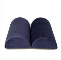 China Removable and Washable Ergonomic Semi-Cylindrical Leg Support Foot Pad for Office Table for sale