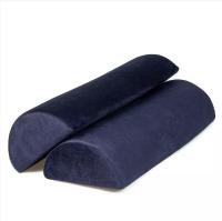China Removable and Washable Ergonomic Semi-Cylindrical Leg Support Foot Pad for Office Table for sale
