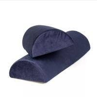 China Removable and Washable Ergonomic Semi-Cylindrical Leg Support Foot Pad for Office Table for sale