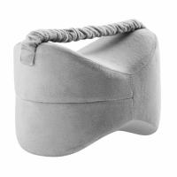 China Filling Material Memory Foam 100% Polyester Leg Position Orthopedic Knee Pillow for Hotel for sale