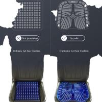 China Breathable Chair Pads Honeycomb Design Absorbs Pressure Egg Gel Seat Cushion for Car for sale