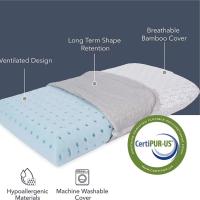 China Massage Square Latex Memory Foam Pillow with Unpick and Washable Functionality for sale