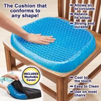China Custom Logo Accepted Zero Gravity Resin TPE Rubber Seat Cushion for Colorful Bedroom for sale