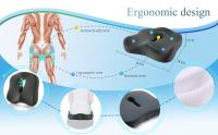 China Say Goodbye to Back Sciatica Coccygeal and Prostate Pain with Memory Foam Seat Cushion for sale