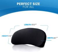 China Comfortable Memory Foam Lumbar Support Car Seat Cushion for Lower Back Pain Relief for sale