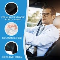 China Comfortable Memory Foam Lumbar Support Car Seat Cushion for Lower Back Pain Relief for sale