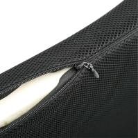China 100% Polyester Woven Cover Lumbar Support Cushion for Hotel Custom Logo Accepted for sale