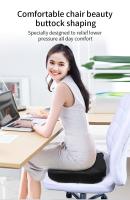 China Custom Logo Accepted Memory Foam BBL Pillow for Pain Relief and Home Seat Function for sale