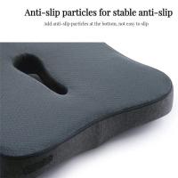 China Memory Foam Massage Lumbar Orthopedic Pillow for Office Chair Car Seat Support Relief for sale