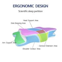 China Home Decor Sofa Cushion Wedge Memory Foam Cervical Pillow for Neck Support for sale