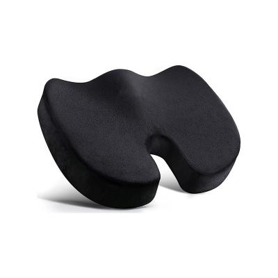 China U-Shape Orthopedic Memory Foam Car Office Chair Seat Cushion for Waist Pressure Relief for sale
