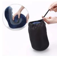 China Stay Comfortable on the Go with Customized Color U-shaped Neck Pillow and Hoodie Set for sale