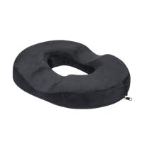 China Pressure Relief Knitted Round Seat Cushion Orthopedic Memory Foam for Office Car Home for sale