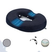 China Pressure Relief Knitted Round Seat Cushion Orthopedic Memory Foam for Office Car Home for sale