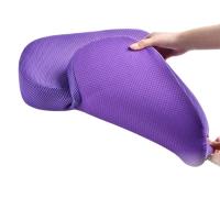 China Anti-Static Polyester Cover Memory Foam Seat Cushion for Wheelchair and Lumbar Support for sale