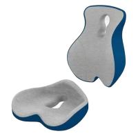 China Hotel Jourm Lumbar Pillow Memory Foam Office Backrest Set Maternity Cushion Seat Cushion for sale