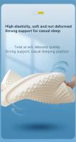 China Memory Rubber Adult Cervical Protection Sleep Aid Silicone for Home Decor Sofa Cushion for sale