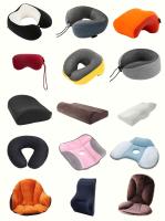 China JOURM U Shape Memory Foam Neck Pillow for Airplane and Car Travel 80 Fabric Count for sale
