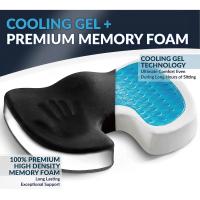 China Customized Yes Jourm's U Shaped Seat Car Chair Cushion with Anti-Slip and GEL Memory Foam for sale